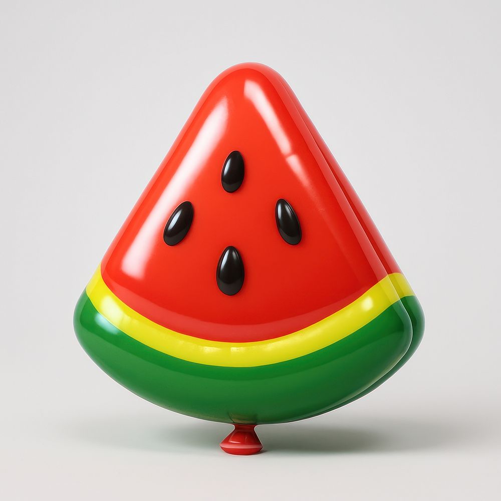 Colorful inflatable watermelon slice. | Free Photo Illustration - rawpixel