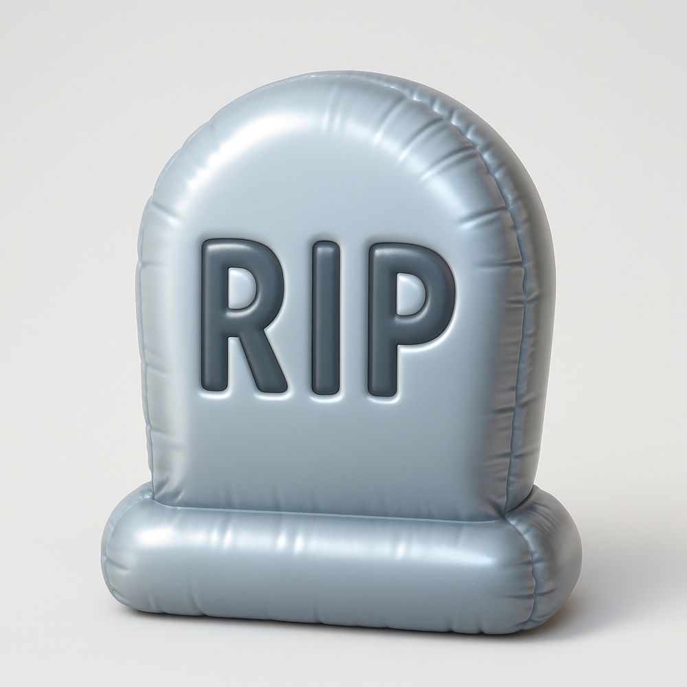 Inflatable tombstone Halloween decoration | Free Photo Illustration ...