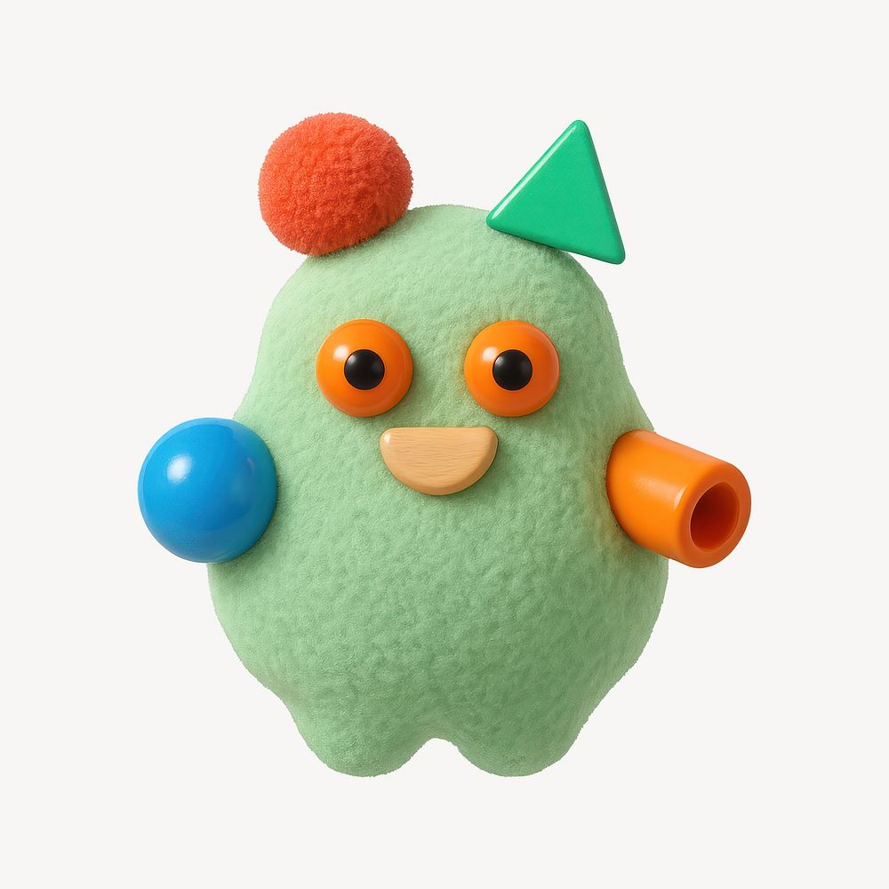 Playful abstract character design | Free Photo Illustration - rawpixel