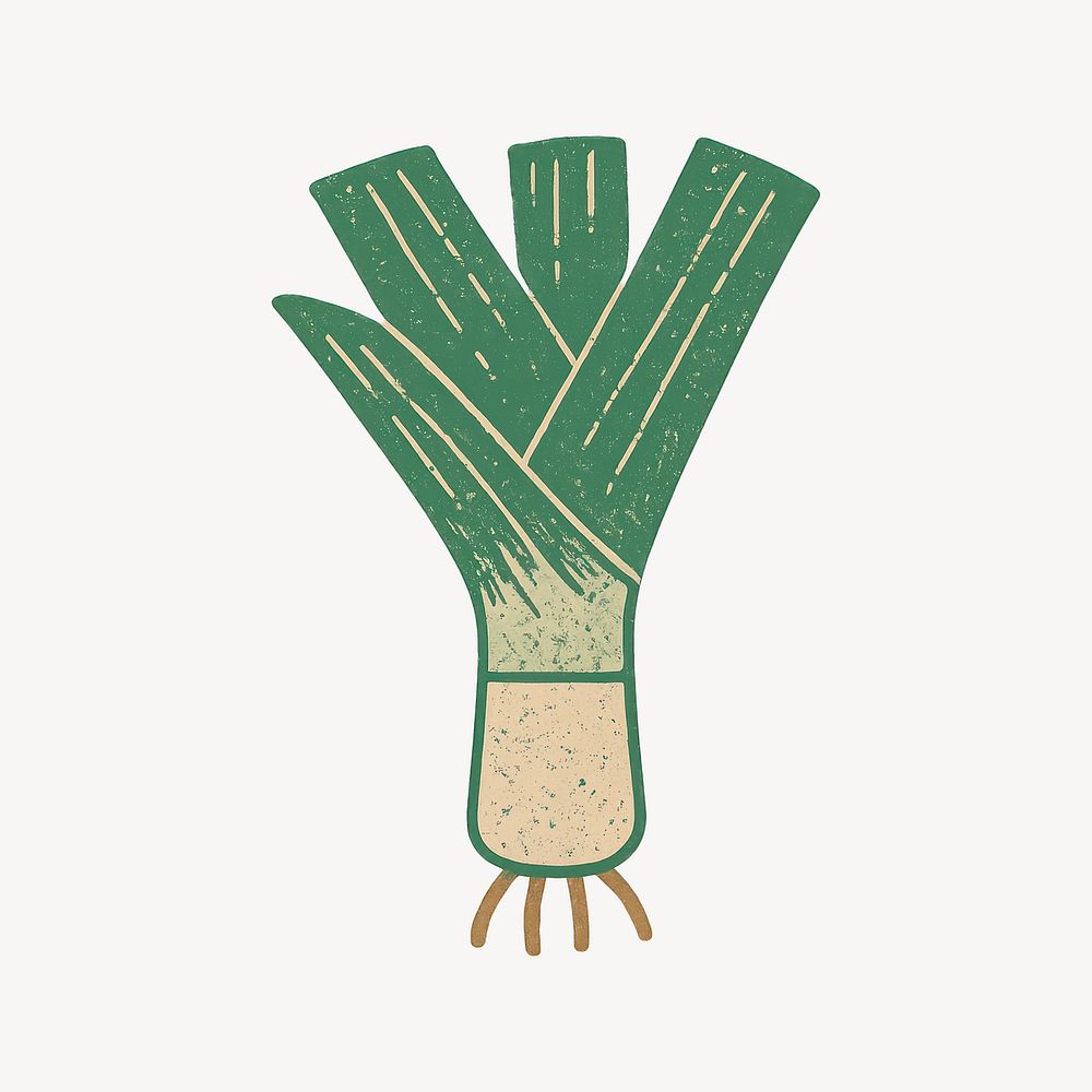 Vintage leek vegetable illustration | Free Photo Illustration - rawpixel