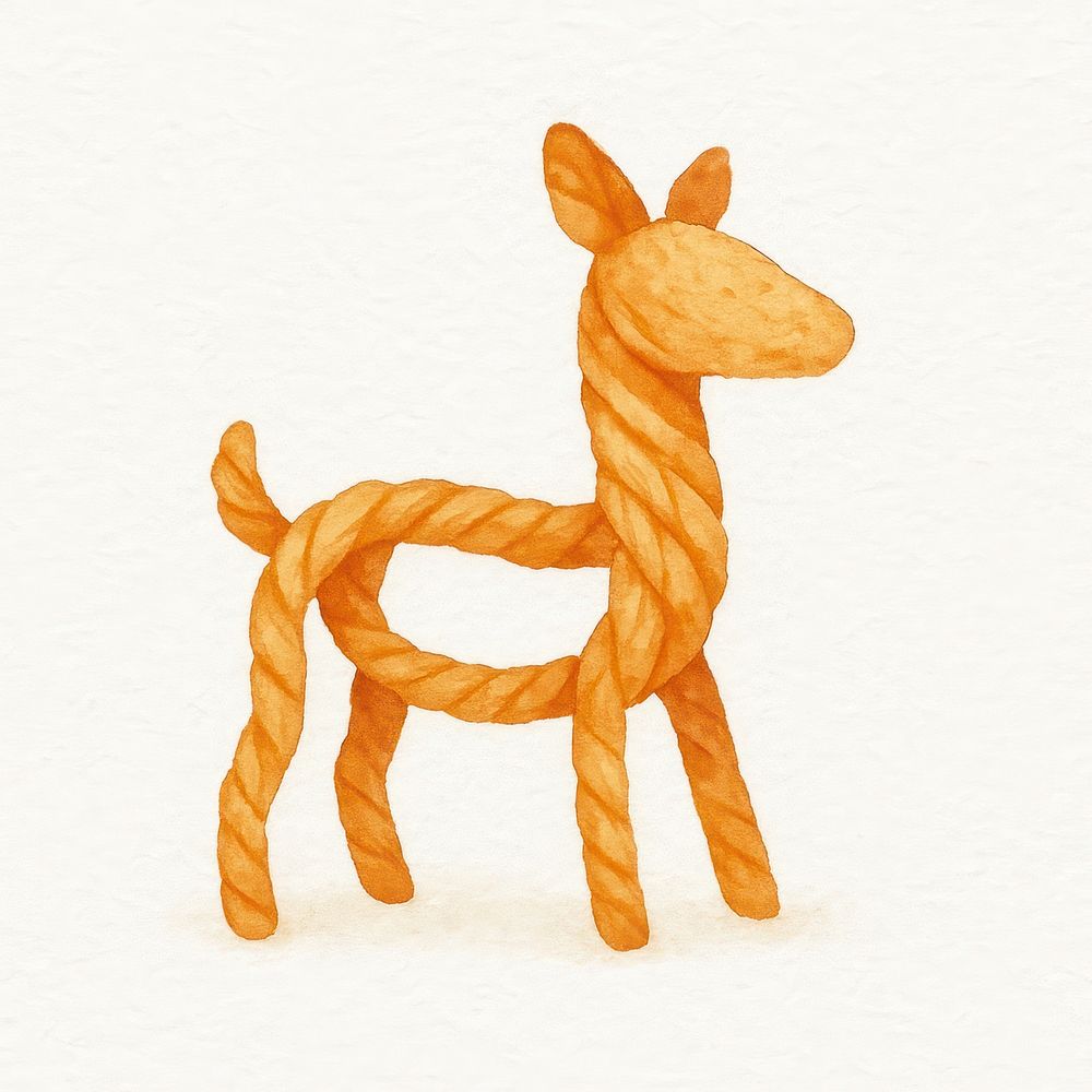 Twisted rope animal art | Free Photo Illustration - rawpixel