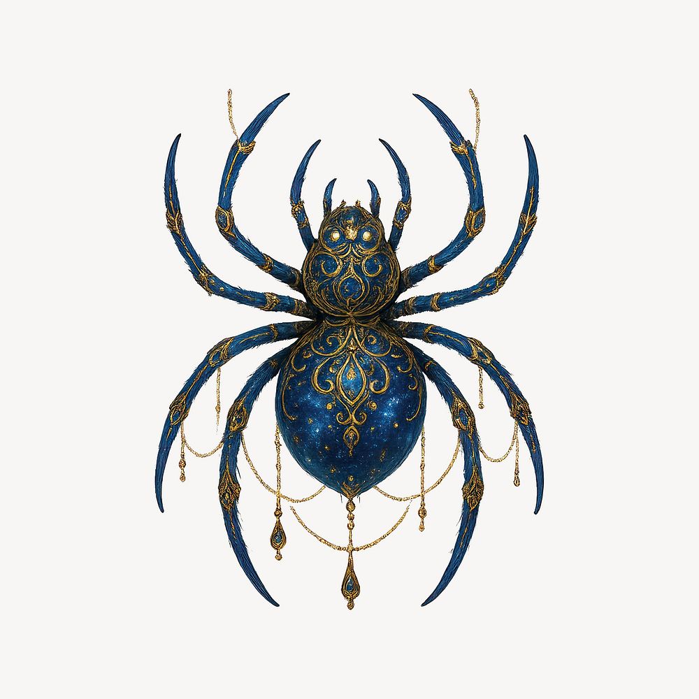 Intricate celestial spider illustration | Free Photo Illustration ...