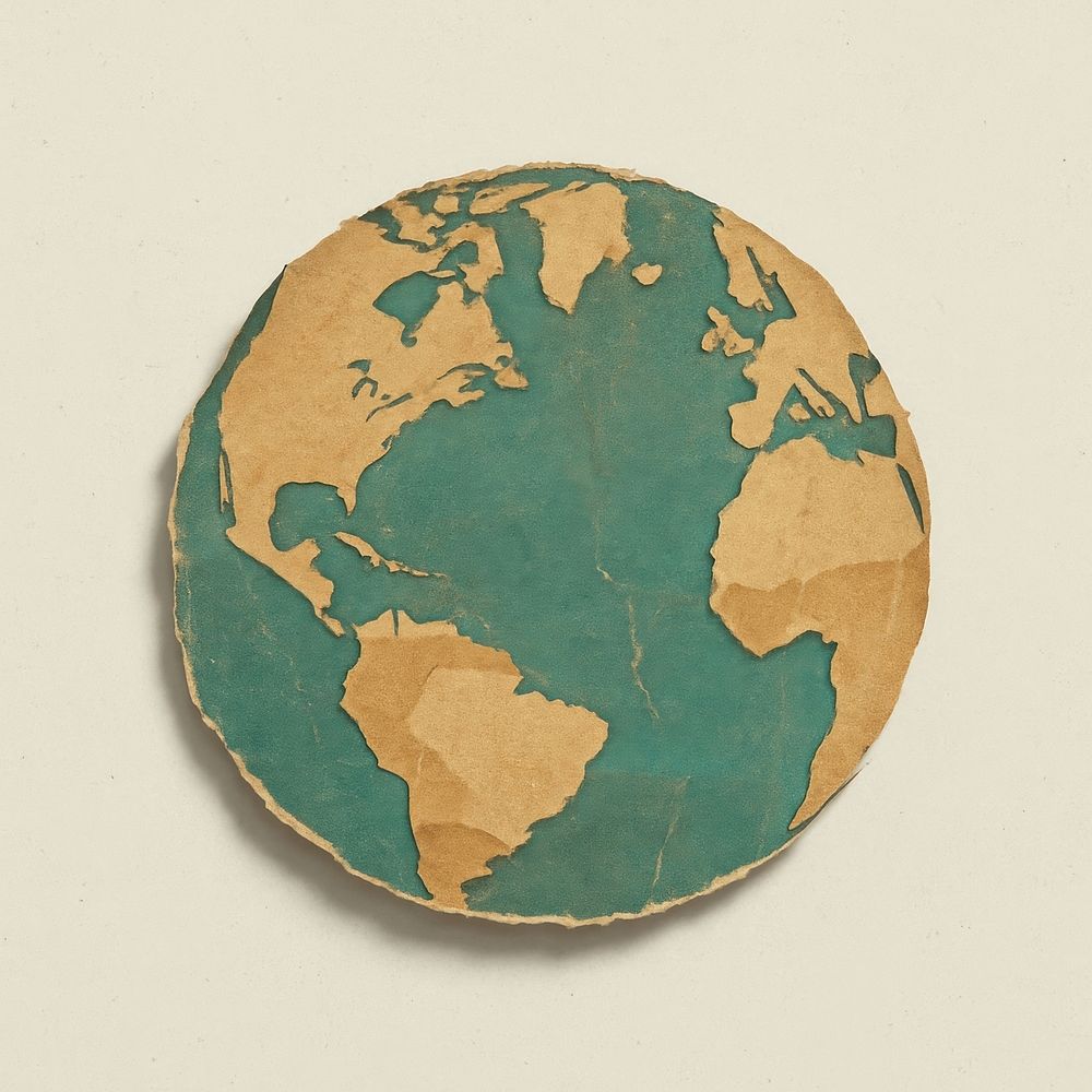 Eco-friendly cardboard Earth illustration | Free Photo Illustration ...