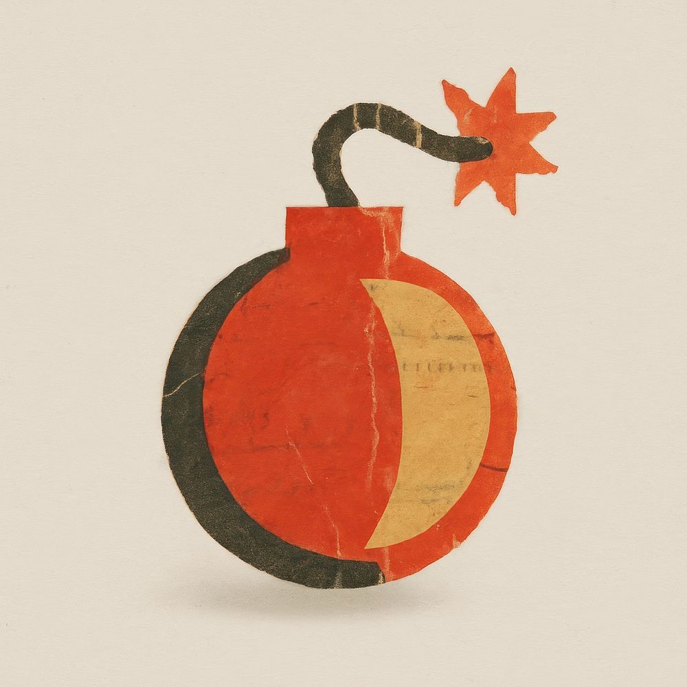 Retro explosive art design | Free Photo Illustration - rawpixel