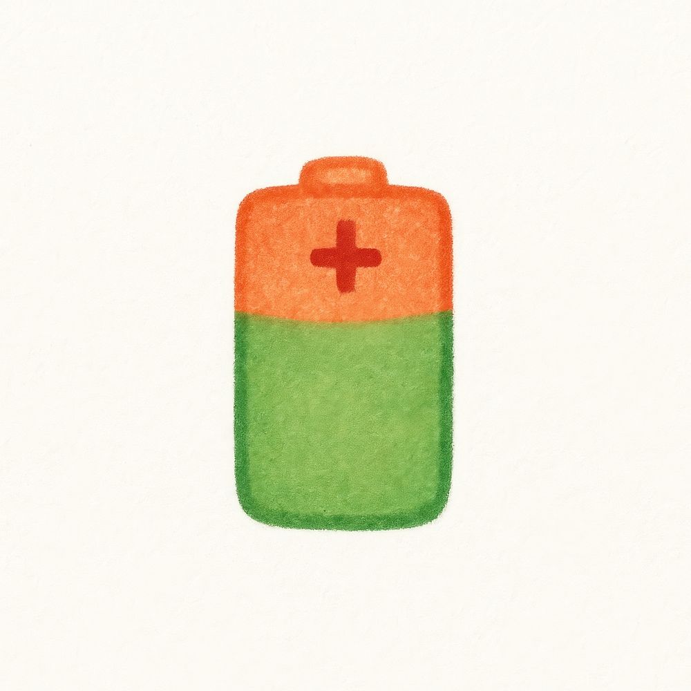 Colorful battery health symbol | Free Photo Illustration - rawpixel