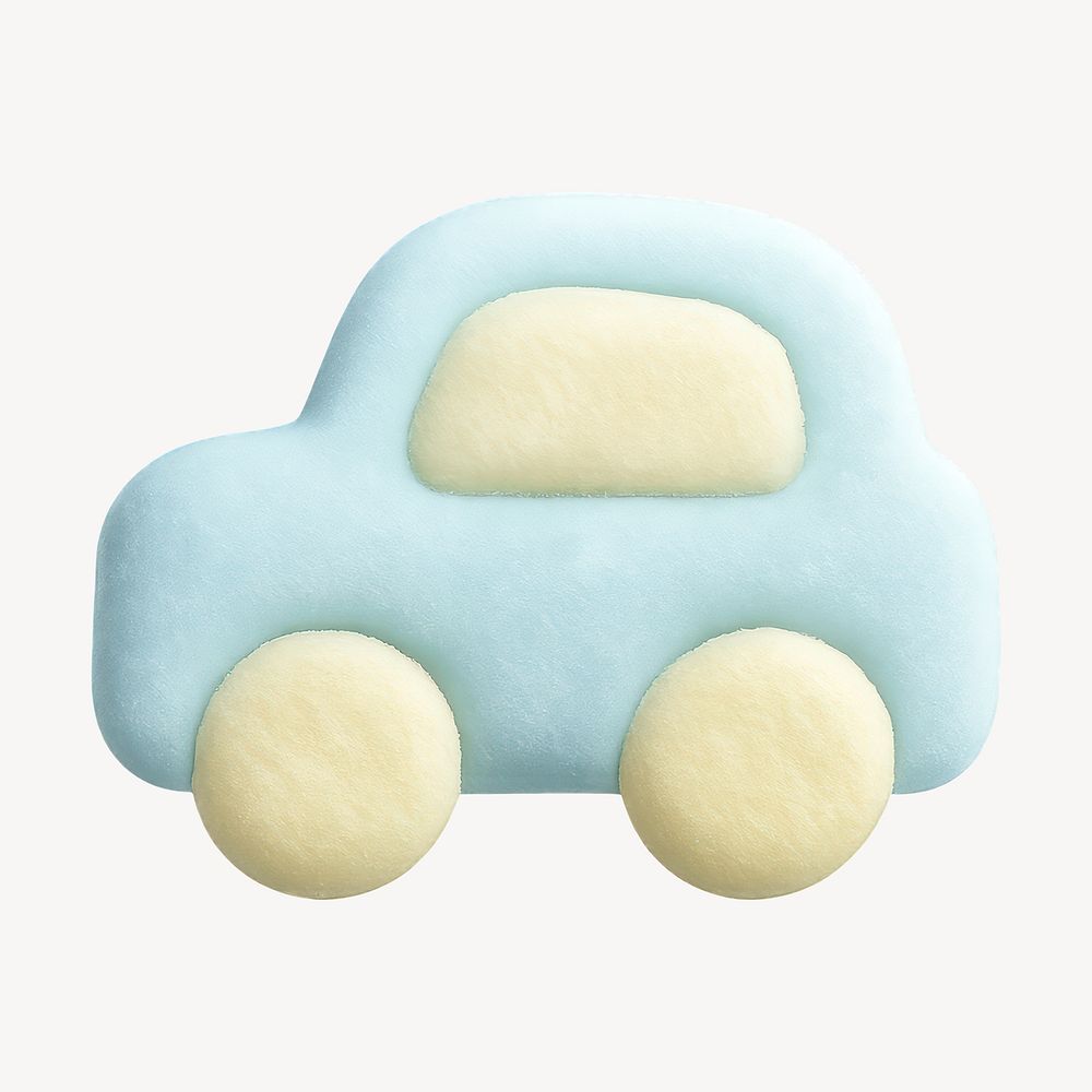 Cute pastel car illustration | Free Photo Illustration - rawpixel