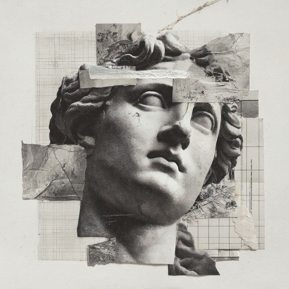 Collage composition fragmented abstract | Free Photo Illustration ...