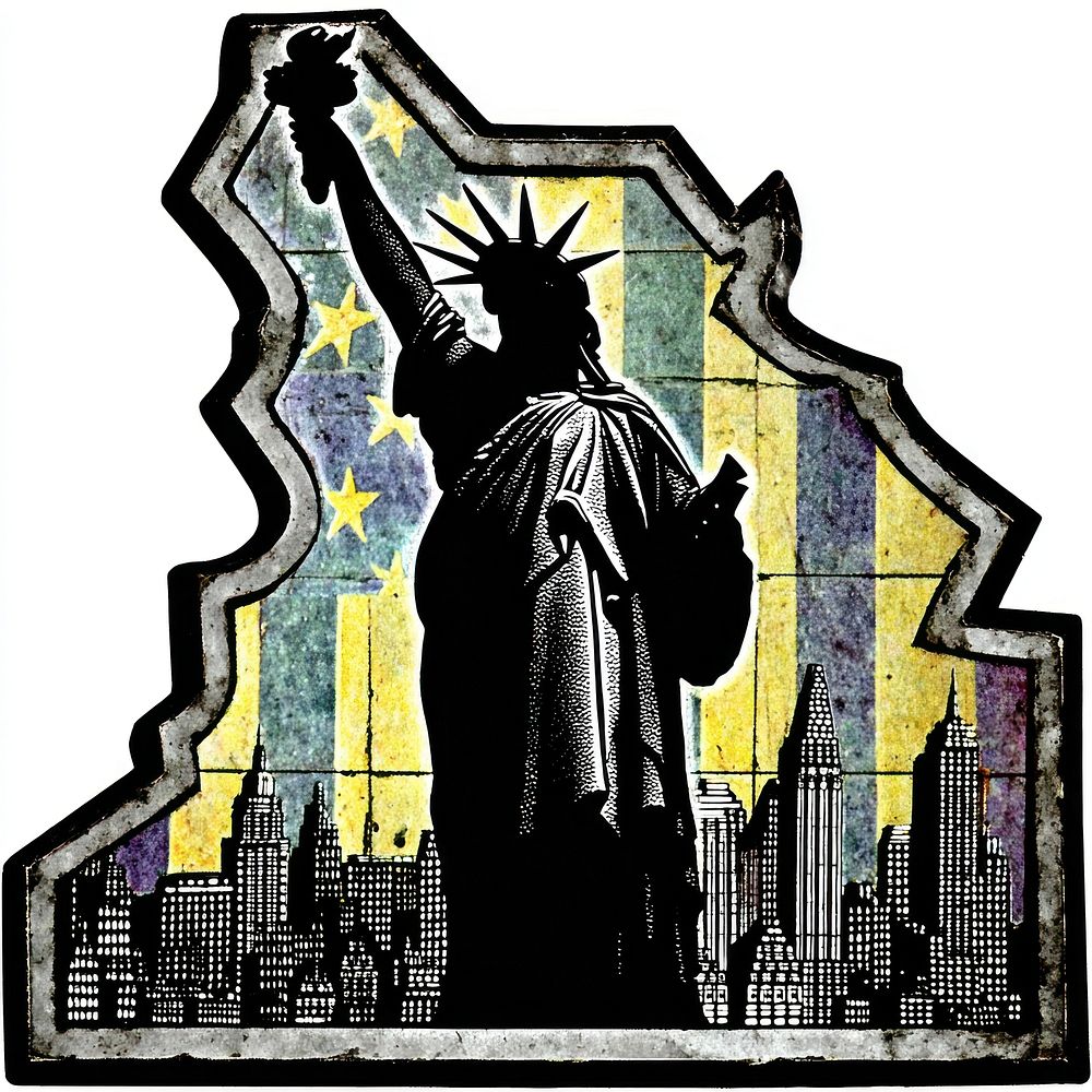 Illustration liberty symbol statue | Free Photo - rawpixel