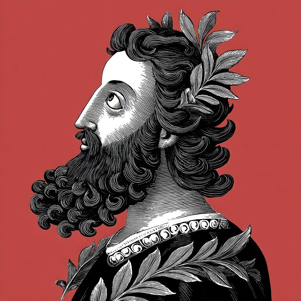 Gothicgreek god psyche illustration portrait | Free Photo - rawpixel