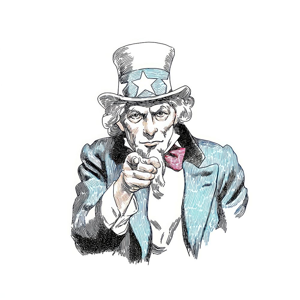 Uncle sam illustration uncle art | Free Photo Illustration - rawpixel