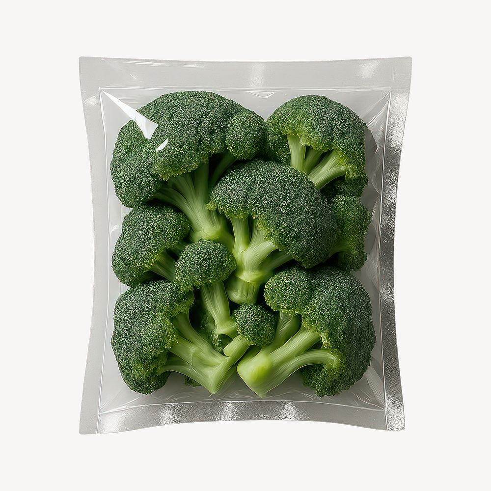 Fresh broccoli in vacuum packaging | Free Photo - rawpixel