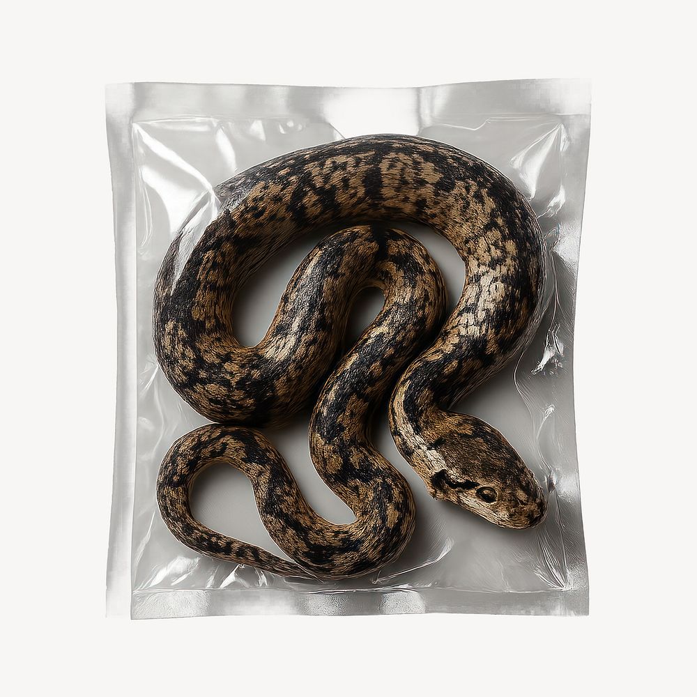 Realistic coiled snake packaging | Free Photo - rawpixel