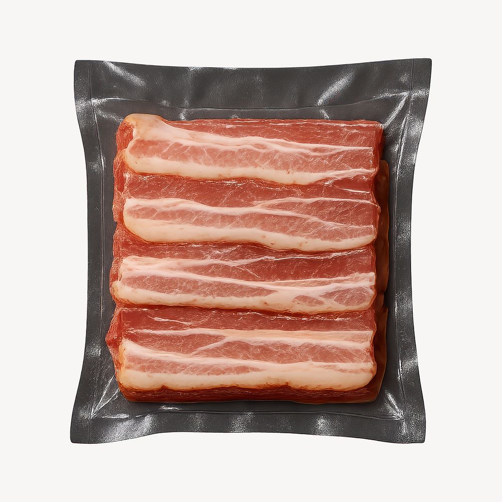 Packaged bacon slices delicious | Free Photo - rawpixel