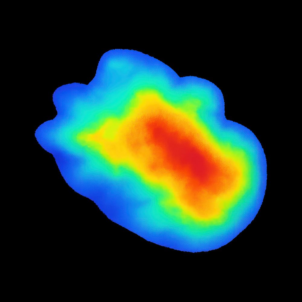 Colorful heat map overlay | Free Photo Illustration - rawpixel