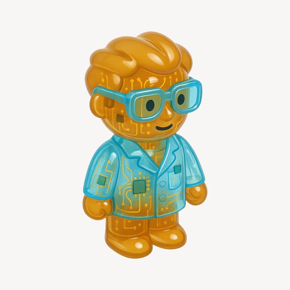 Futuristic toy robot design | Free Photo Illustration - rawpixel