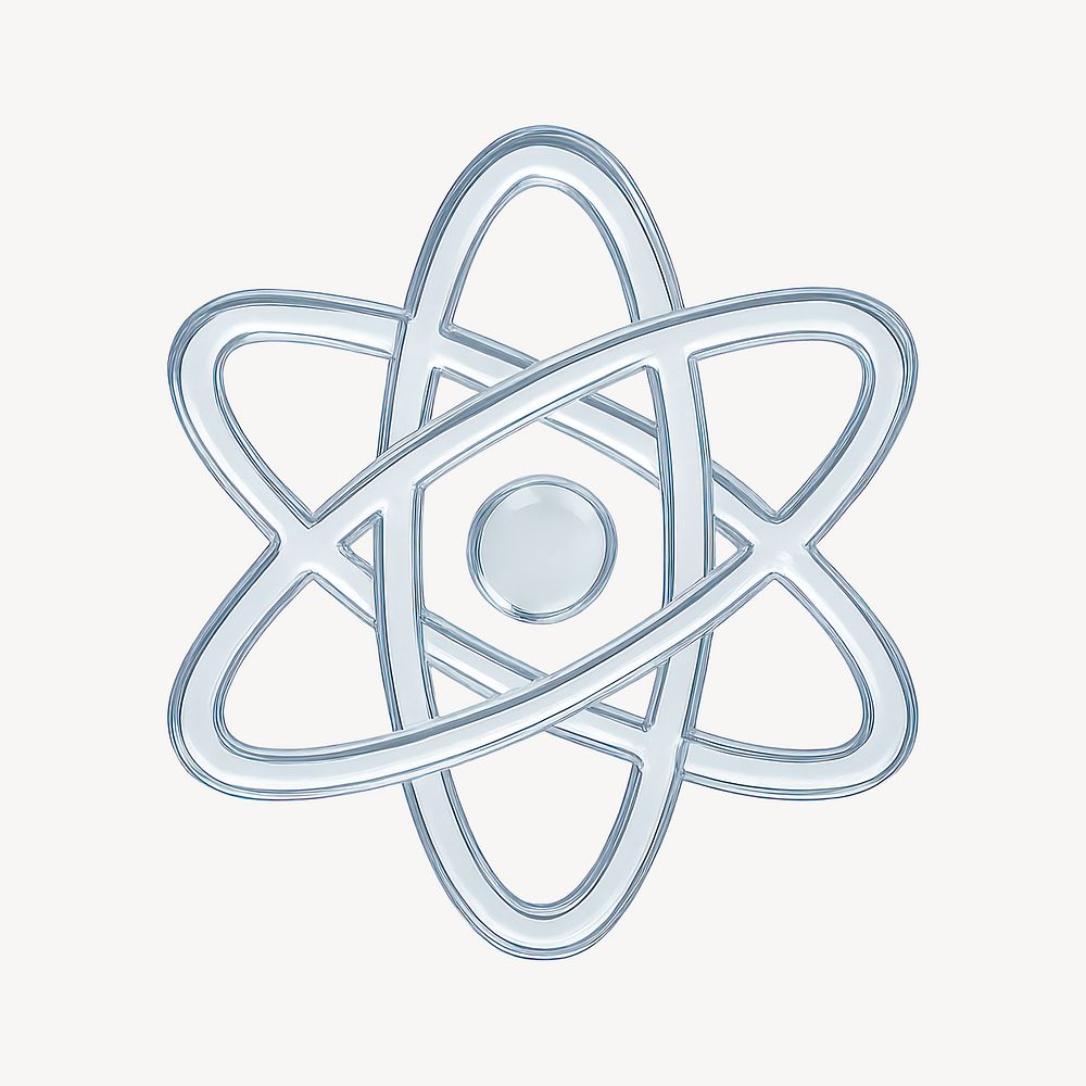 Atomic symbol transparent illustration | Free Photo Illustration - rawpixel