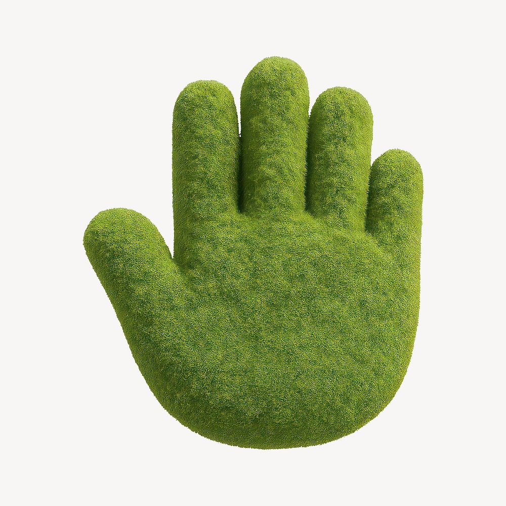 Green grass hand illustration | Free Photo Illustration - rawpixel