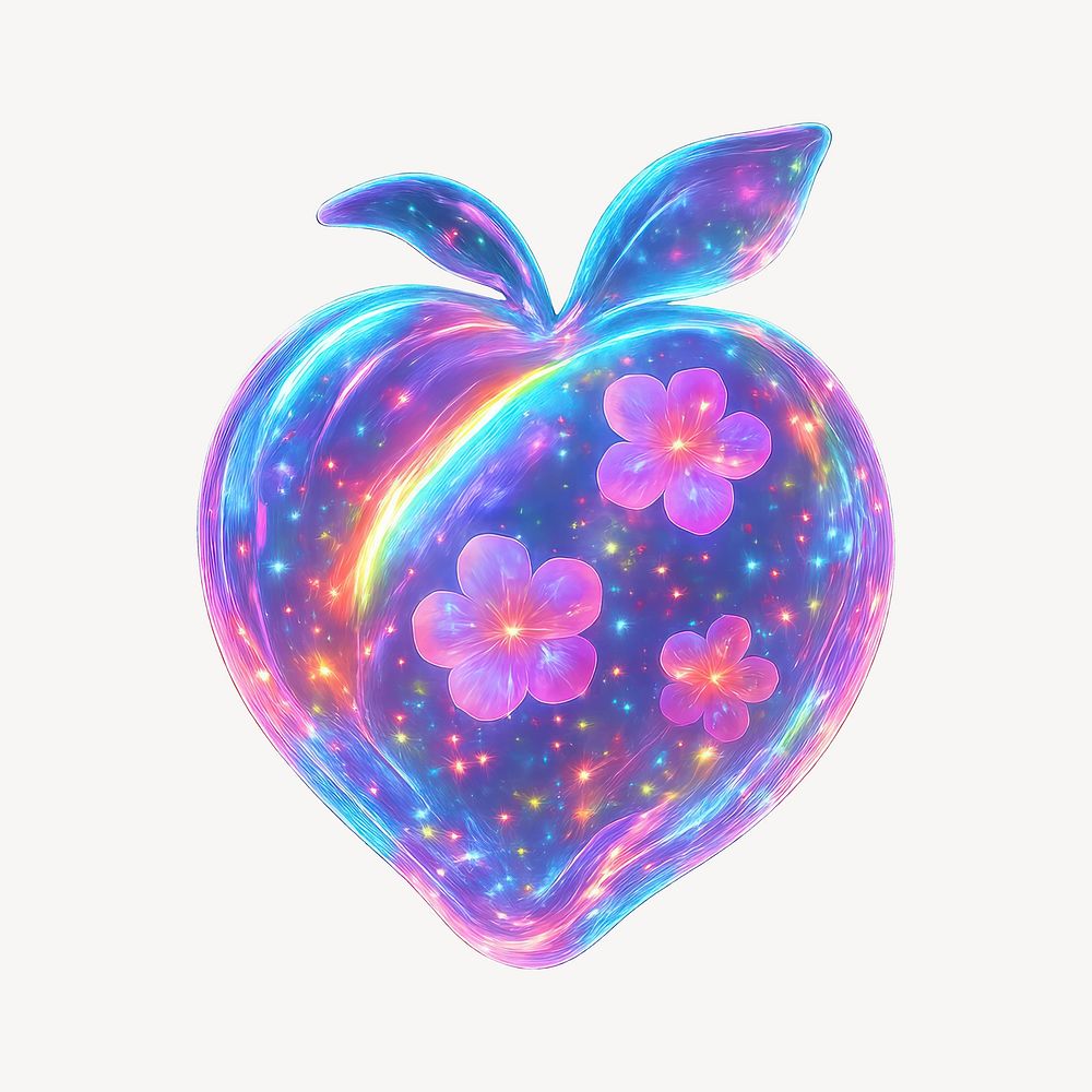 Vibrant cosmic peach illustration | Free Photo Illustration - rawpixel