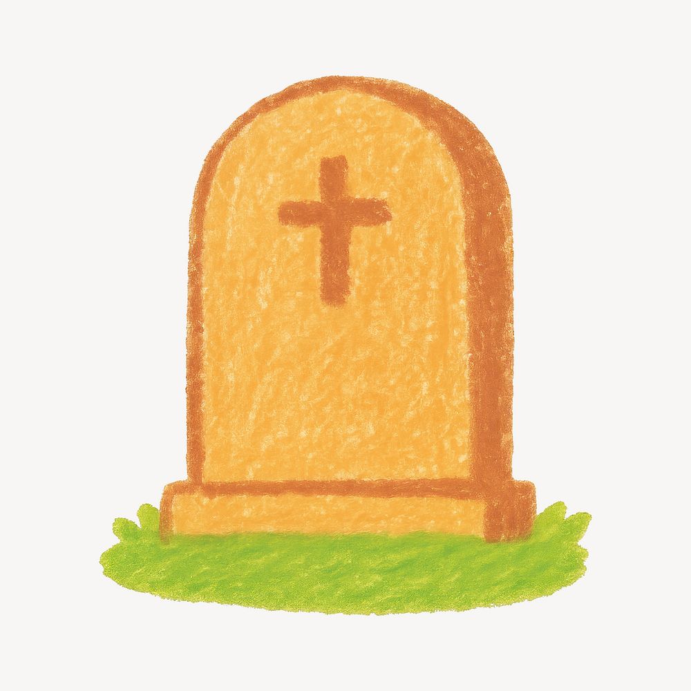 Simple illustrated gravestone drawing | Free Photo Illustration - rawpixel