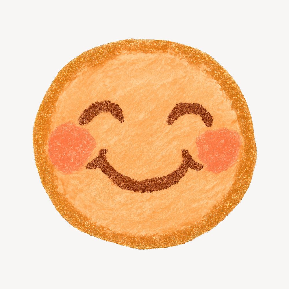 Cute smiling face illustration | Free Photo Illustration - rawpixel