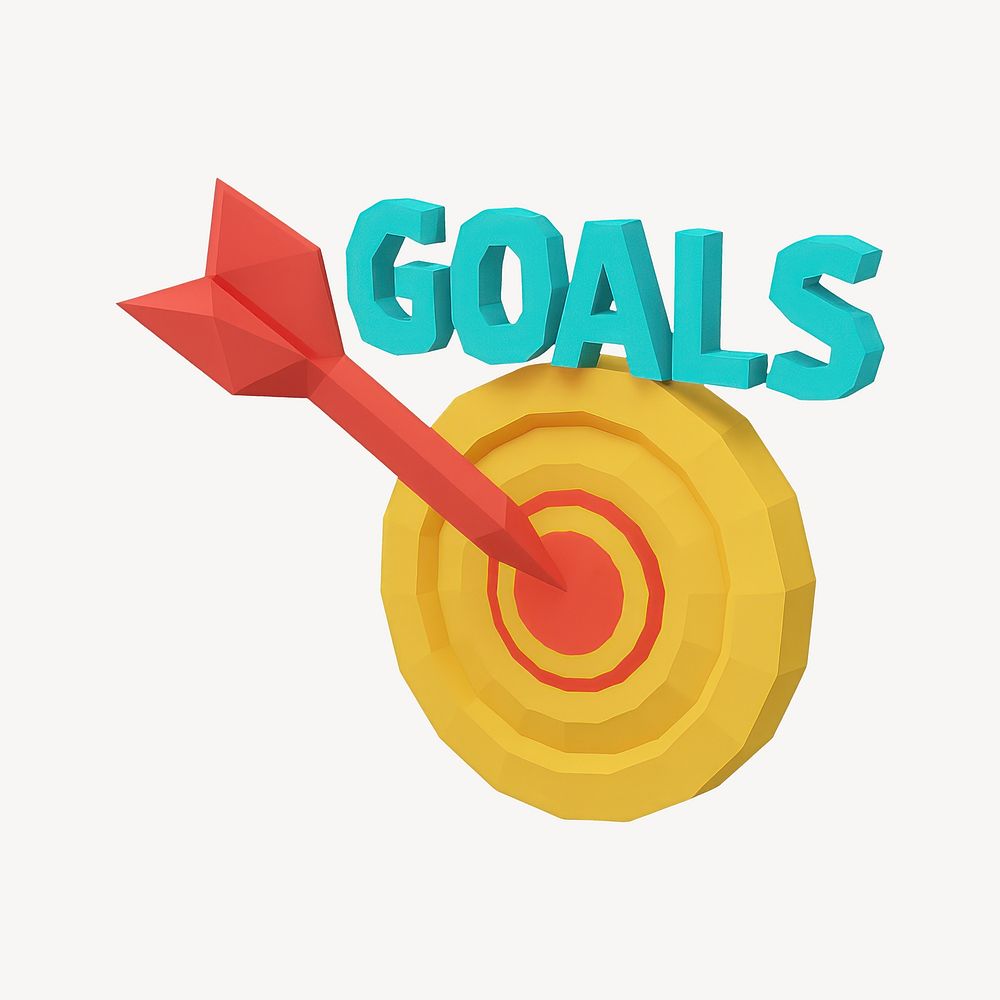 Achieving goals with precision | Free Photo Illustration - rawpixel