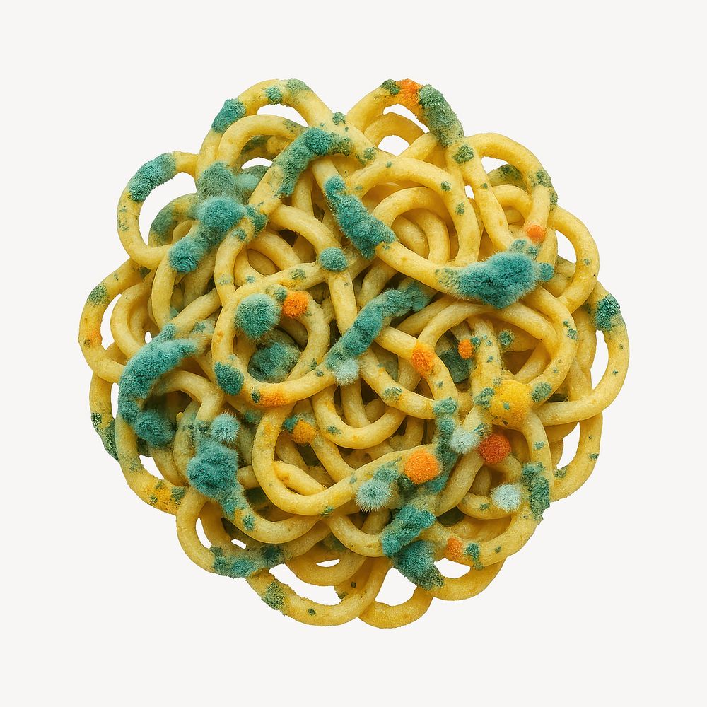 Moldy spaghetti food element | Free Photo - rawpixel