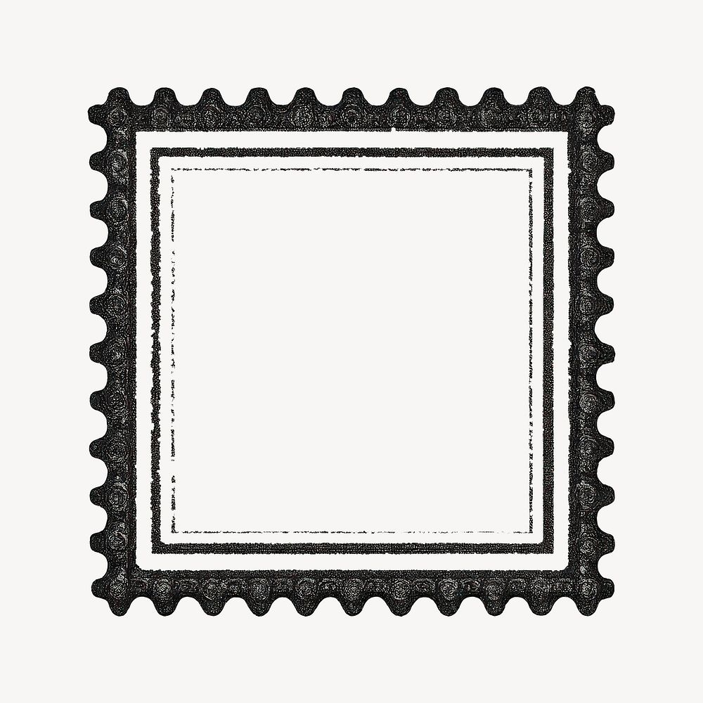 Vintage postage stamp frame | Free Photo Illustration - rawpixel