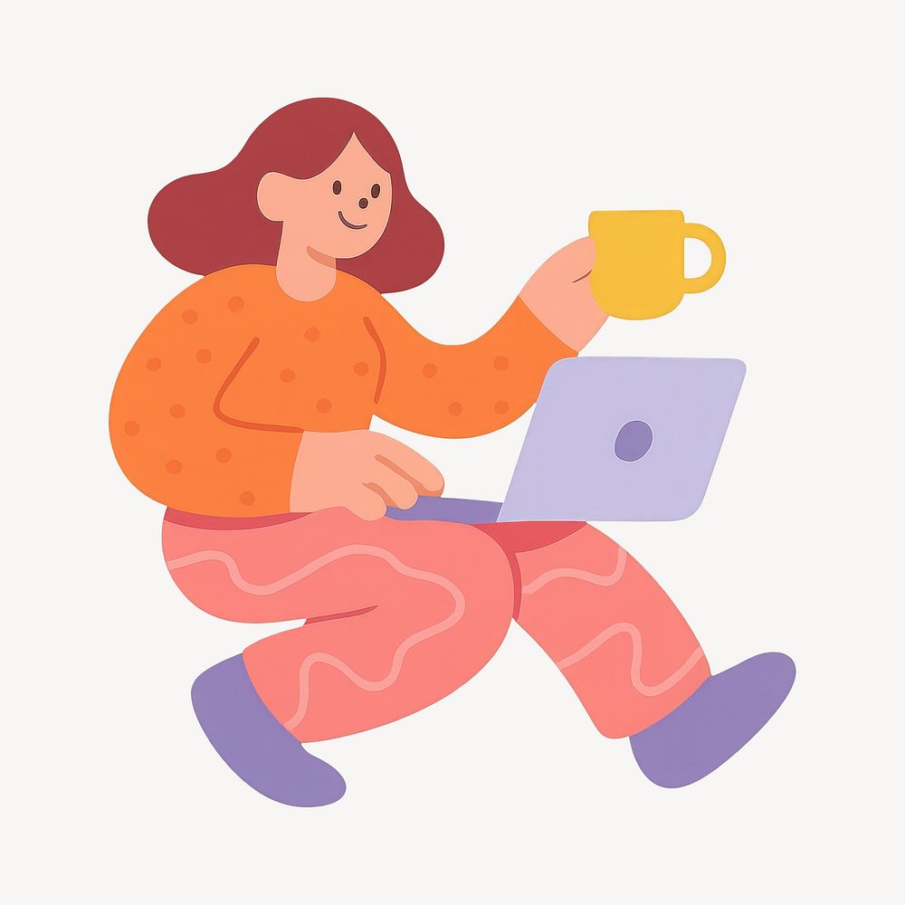 Colorful illustration of productivity | Free Photo Illustration - rawpixel