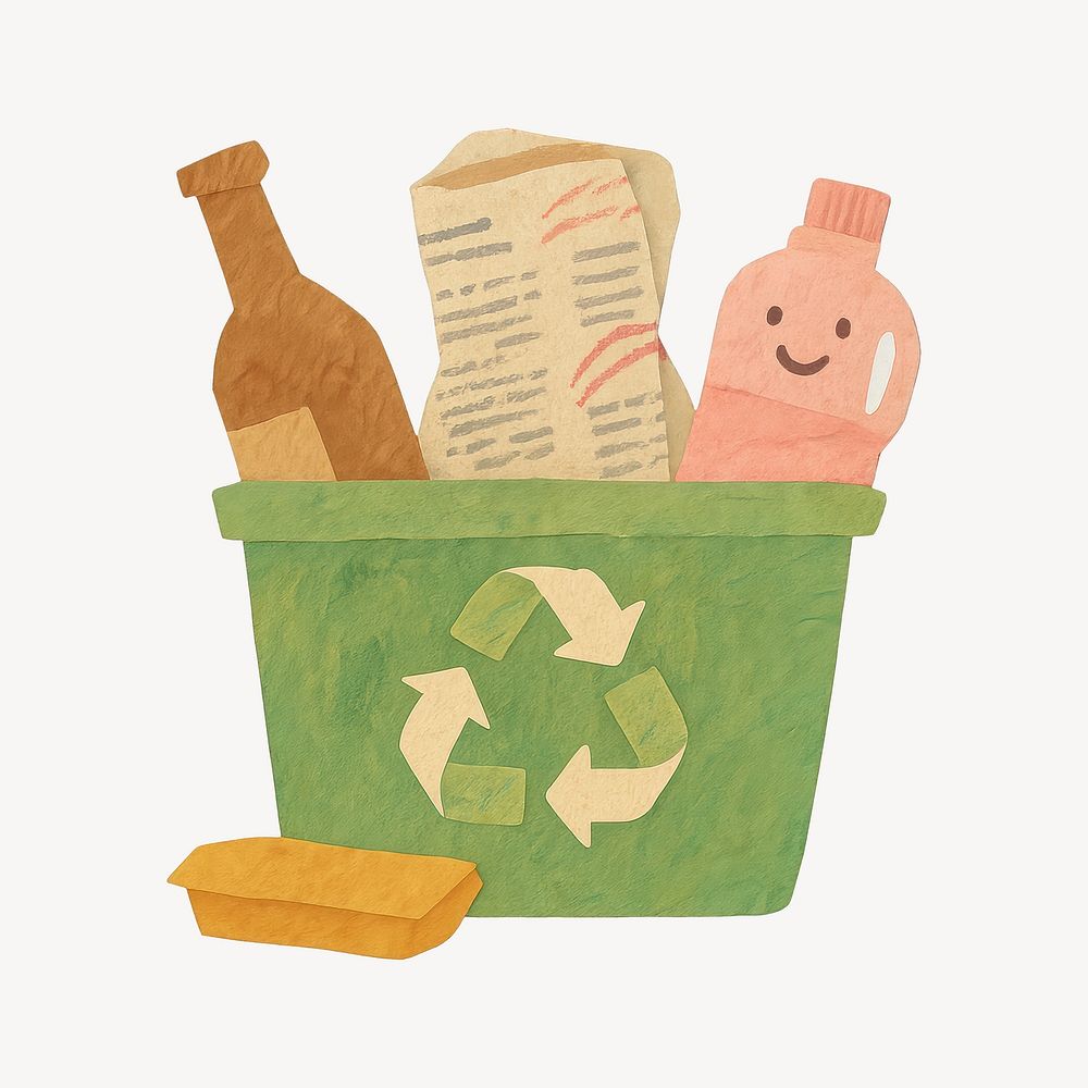 Cute+waste+bin PNG Texture Aesthetic Images | Free Photos, PNG Stickers ...
