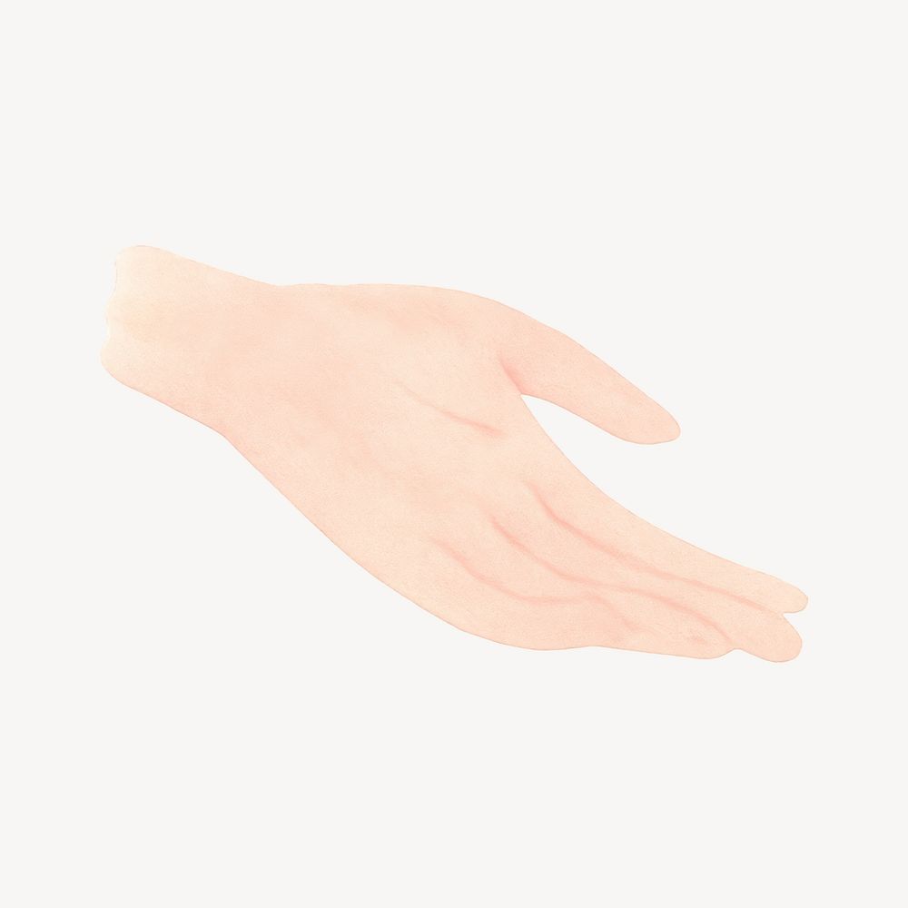 Open hand gesture illustration | Free Photo Illustration - rawpixel