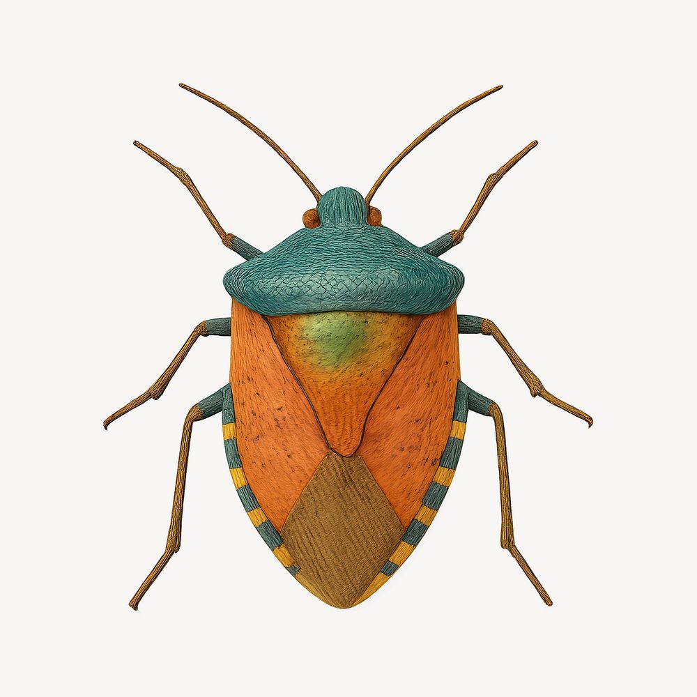 Colorful insect illustration PNG | Free Photo - rawpixel