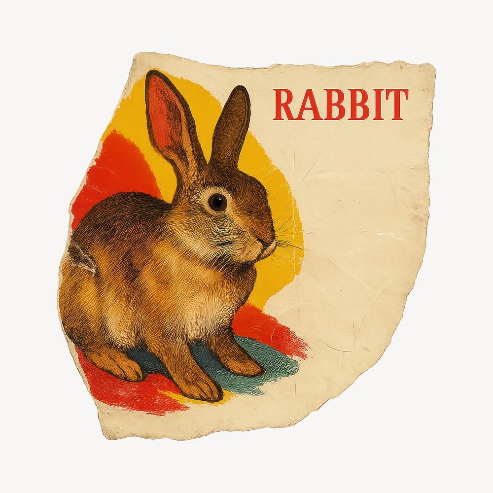 Vintage rabbit illustration art | Free Photo Illustration - rawpixel