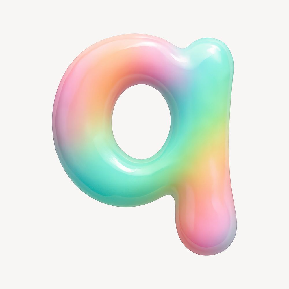 Colorful 3D letter design | Free Photo Illustration - rawpixel