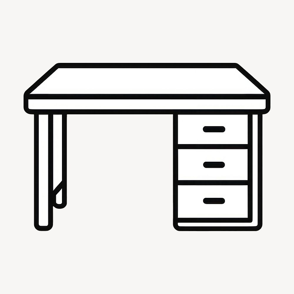 Minimalist desk illustration PNG vector | Free Vector - rawpixel