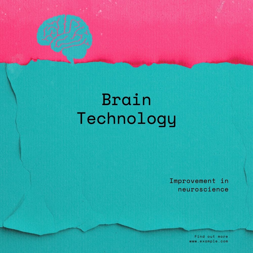 Neuroscience innovation meets technology template | Free Photo - rawpixel