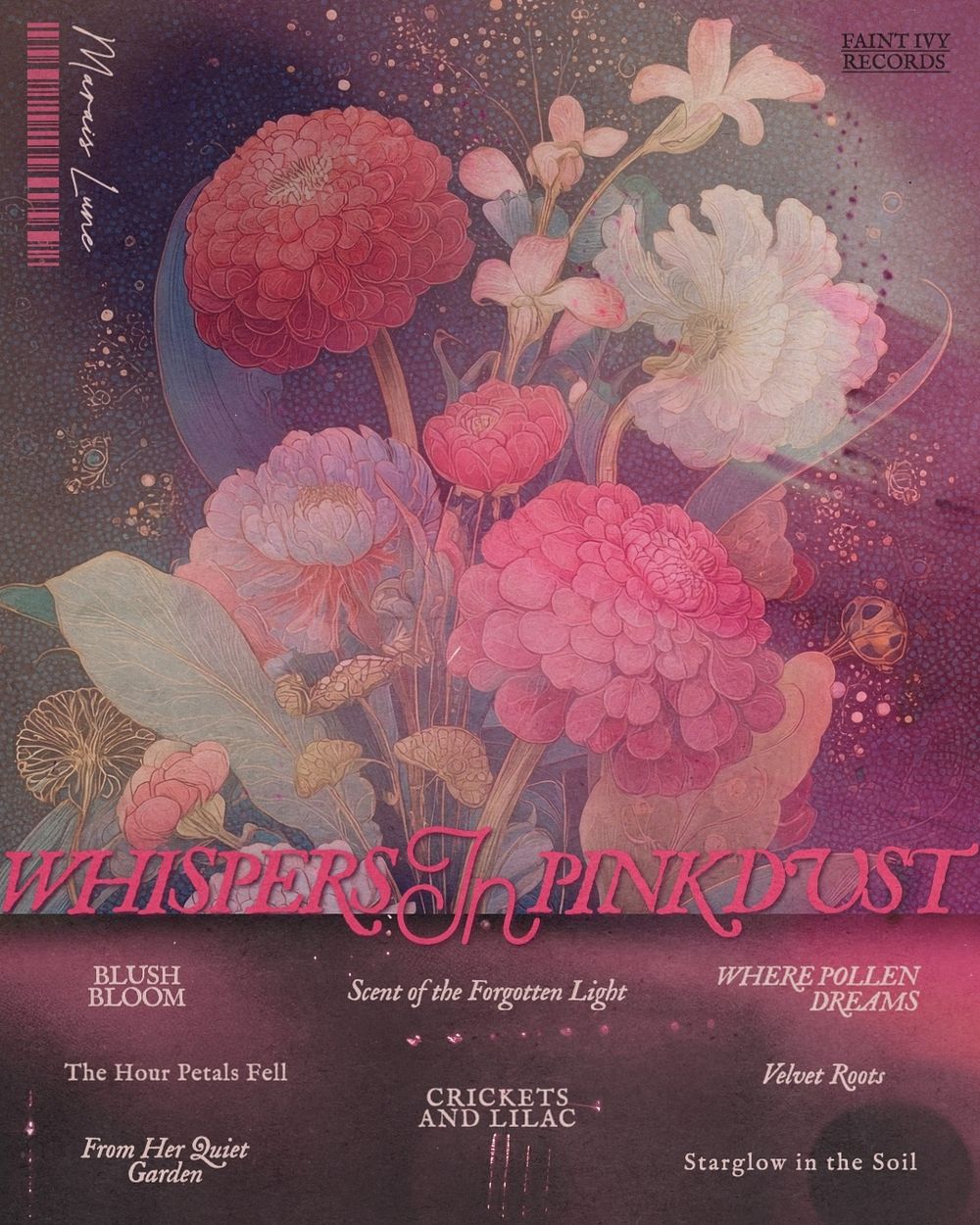 Ethereal floral album cover art | Premium Photo - rawpixel