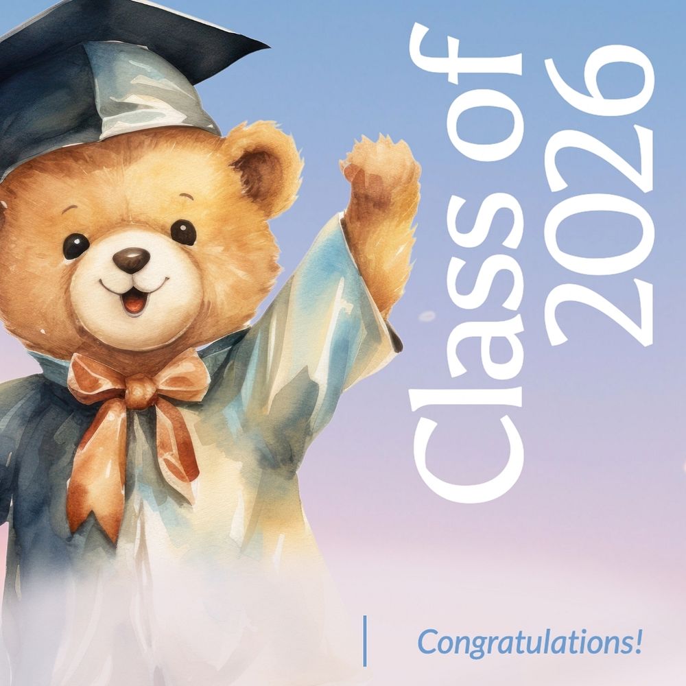 Graduation Bear Illustration Images | Free Photos, PNG Stickers ...