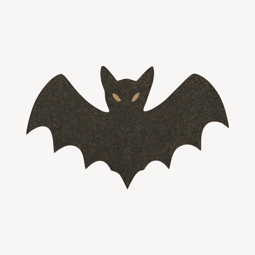 Stylized bat silhouette illustration | Free Photo Illustration - rawpixel
