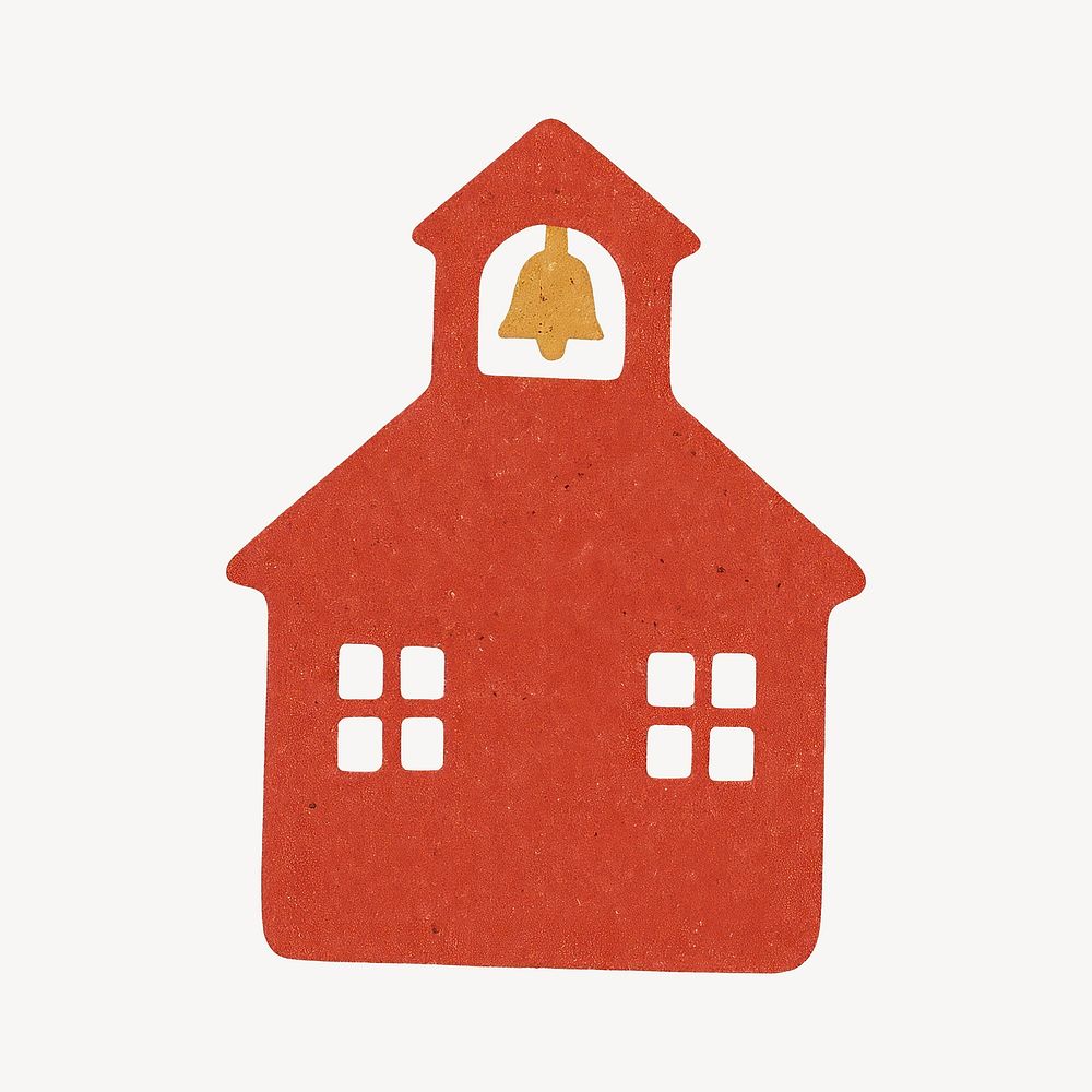 Rustic schoolhouse illustration silhouette | Free Photo Illustration ...