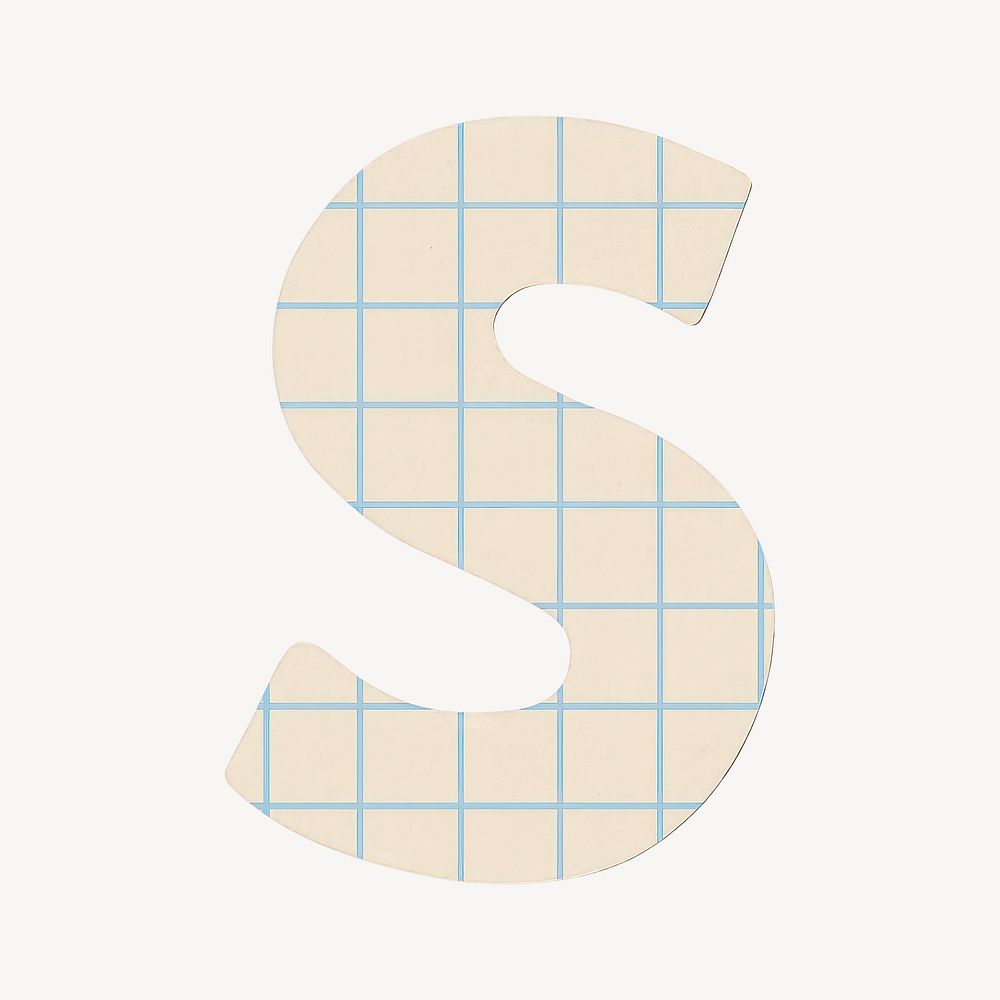 Geometric letter S design | Free Photo Illustration - rawpixel