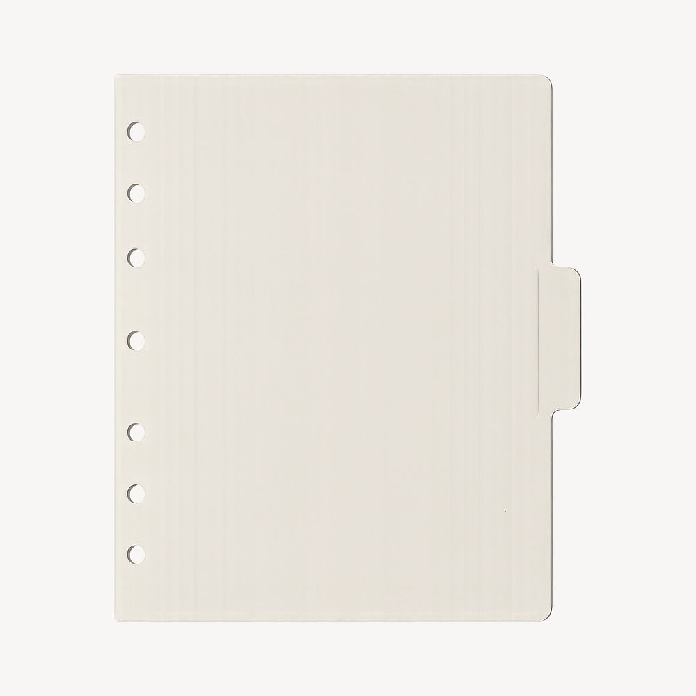 Blank tabbed divider sheet | Free Photo - rawpixel