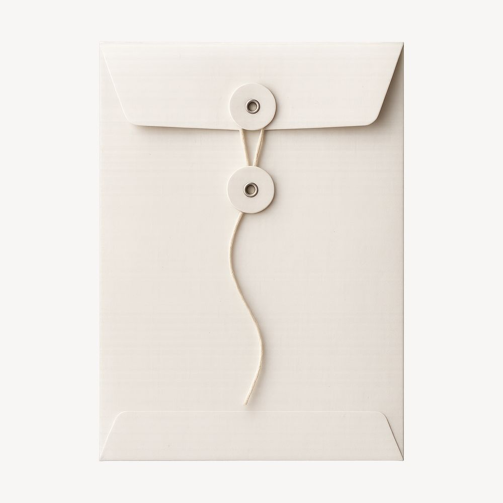 Elegant beige string-tie envelope | Free Photo - rawpixel