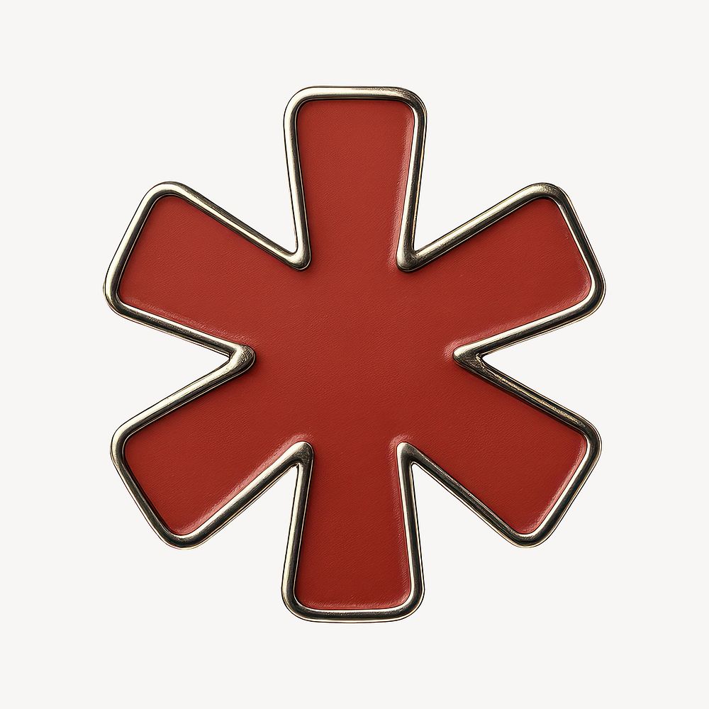 Red asterisk symbol design | Free Photo - rawpixel