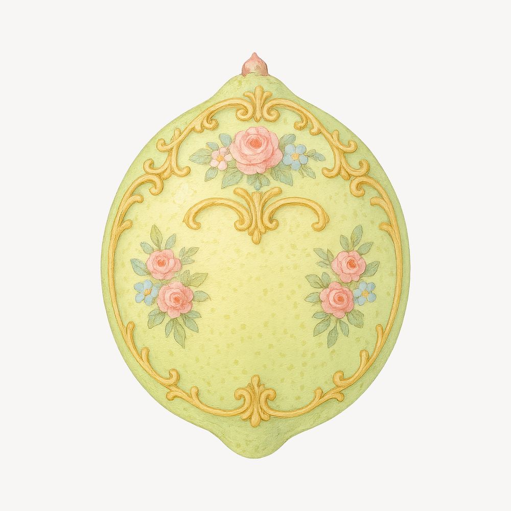 Vintage floral ornate illustration | Free Photo Illustration - rawpixel