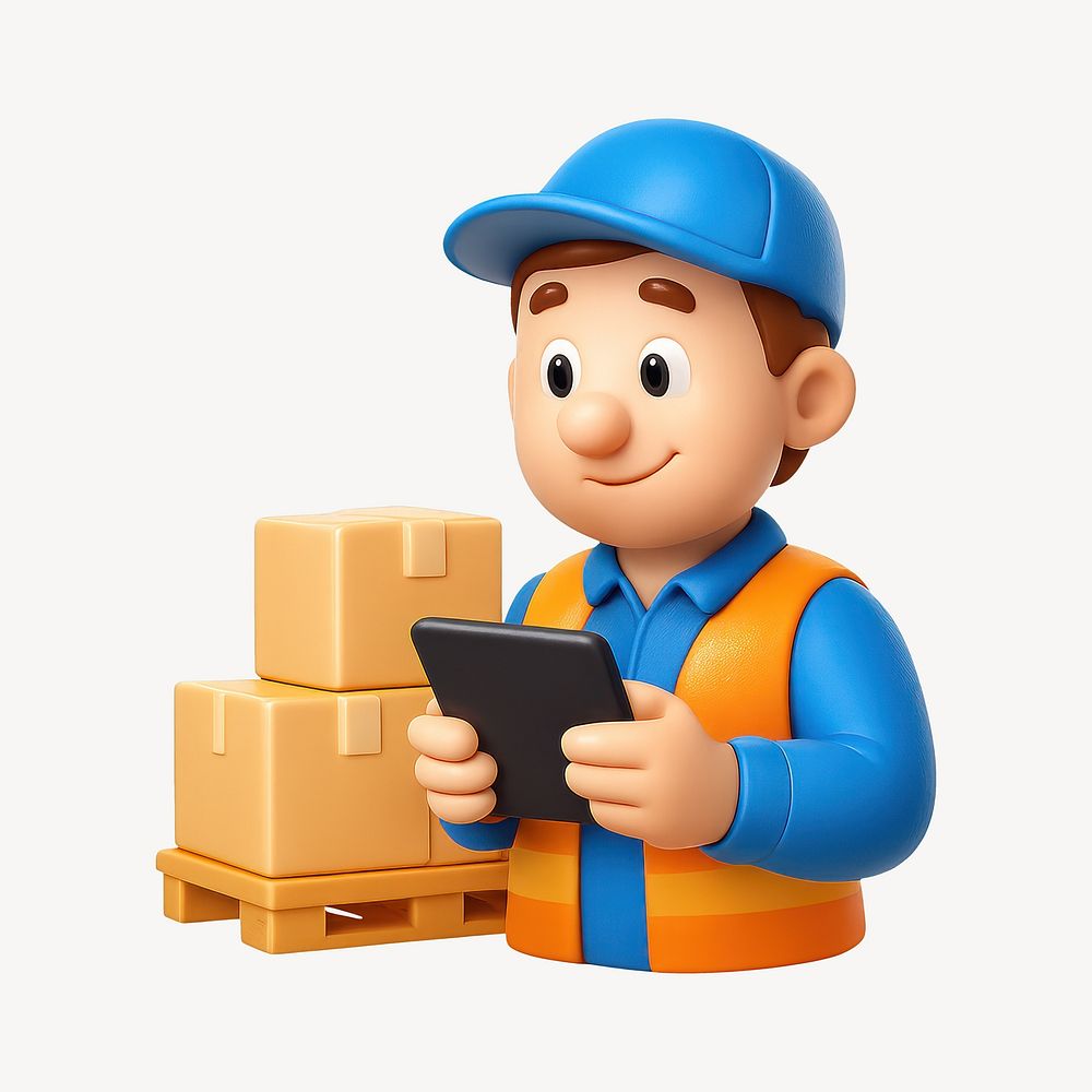 Inventory Management Warehouse Logistics Cartoon Images | Free Photos ...