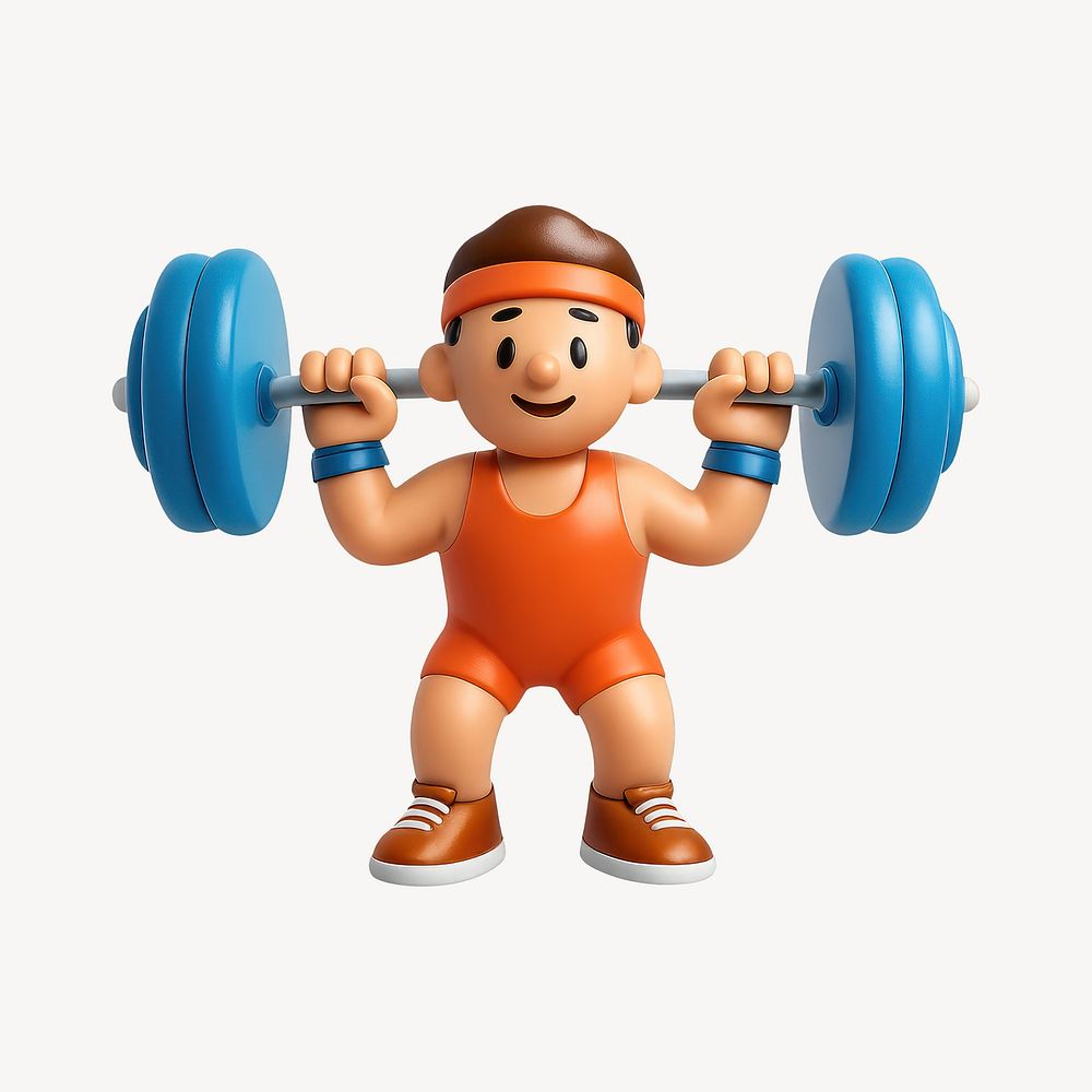 Gym+icon+3d Cartoon PNG Space Images | Free Photos, PNG Stickers ...
