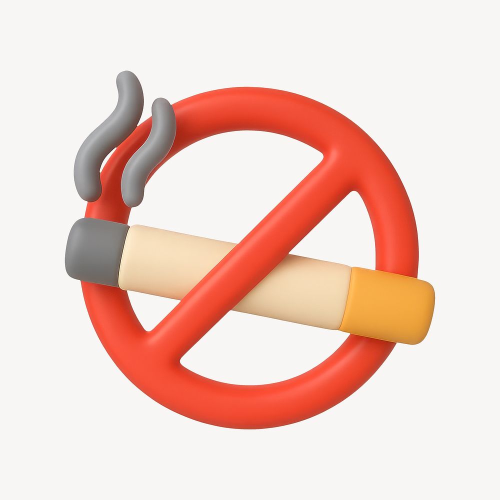 No smoking symbol illustration | Free Photo Illustration - rawpixel