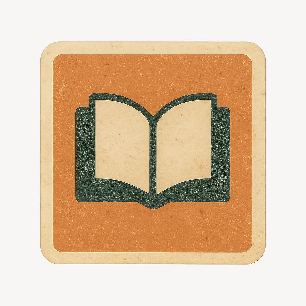 Vintage book icon illustration | Free Photo Illustration - rawpixel