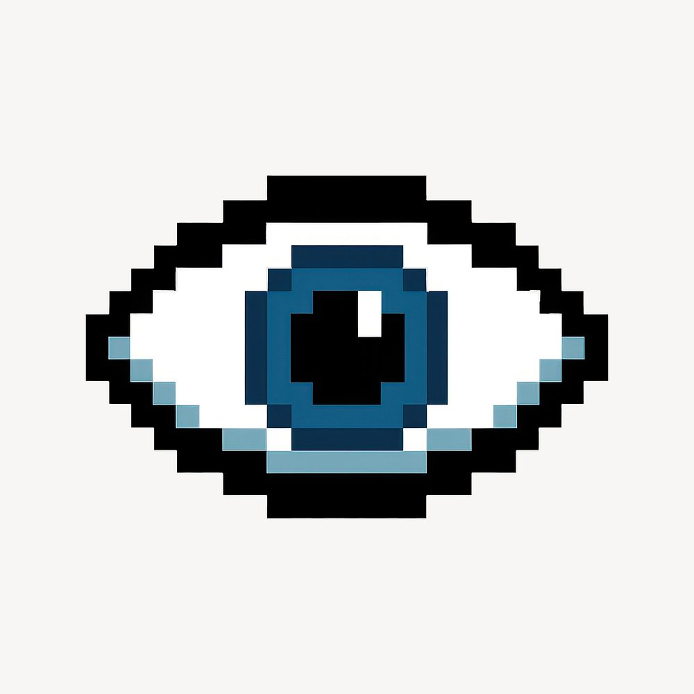 Pixelated eye digital art | Free Photo Illustration - rawpixel
