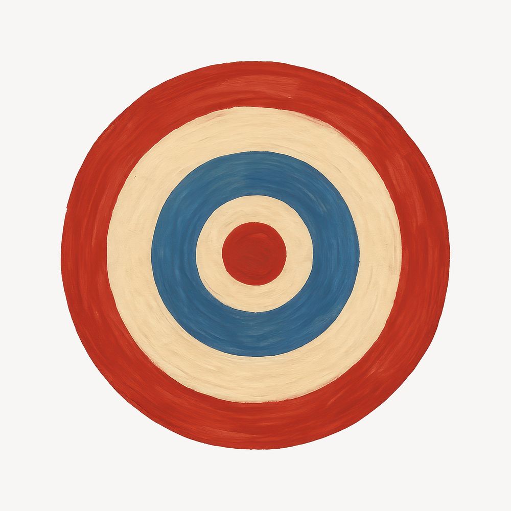 Colorful concentric circles illustration | Free Photo Illustration - rawpixel